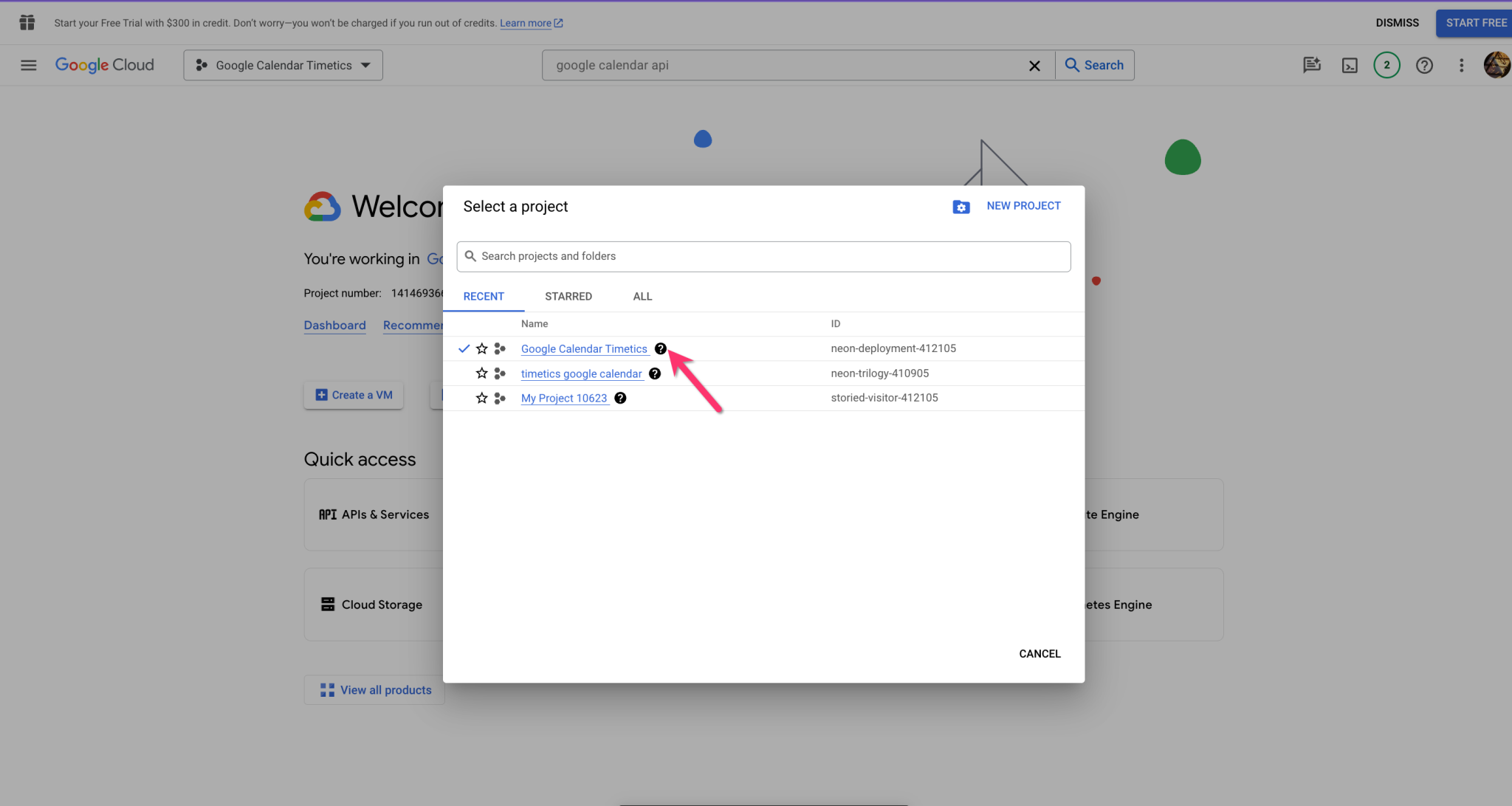 Google Meet/Calendar Integration – Timetics